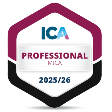 A way to showcase your professional status